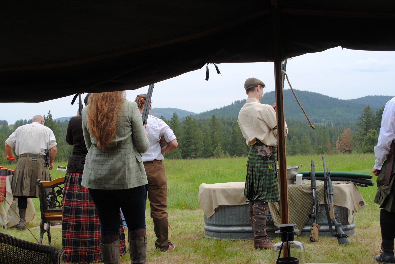 Paratus Familia Blog: Highland Hunt & Trap Shoot