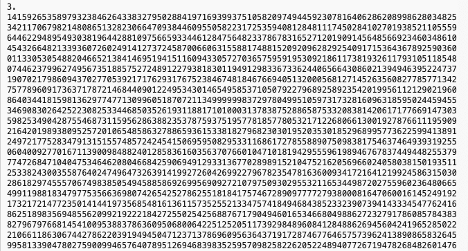 TuPeTYMaDRe º_*: ReCiTaNDo 15.469 DeCiMaLeS DeL NúMeRo Pi…
