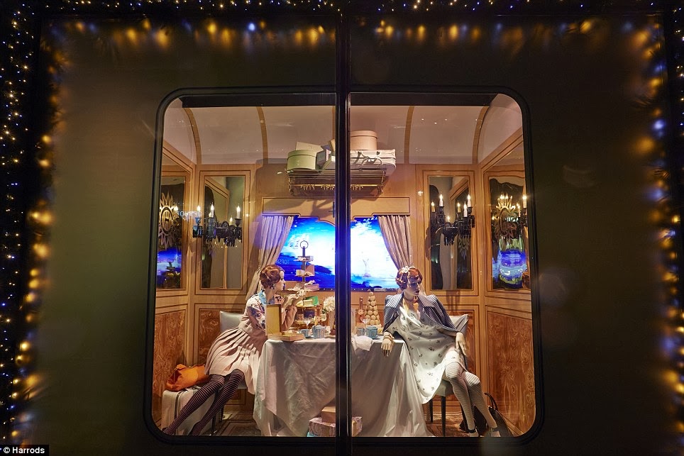All About London: Harrods Christmas Windows 2013
