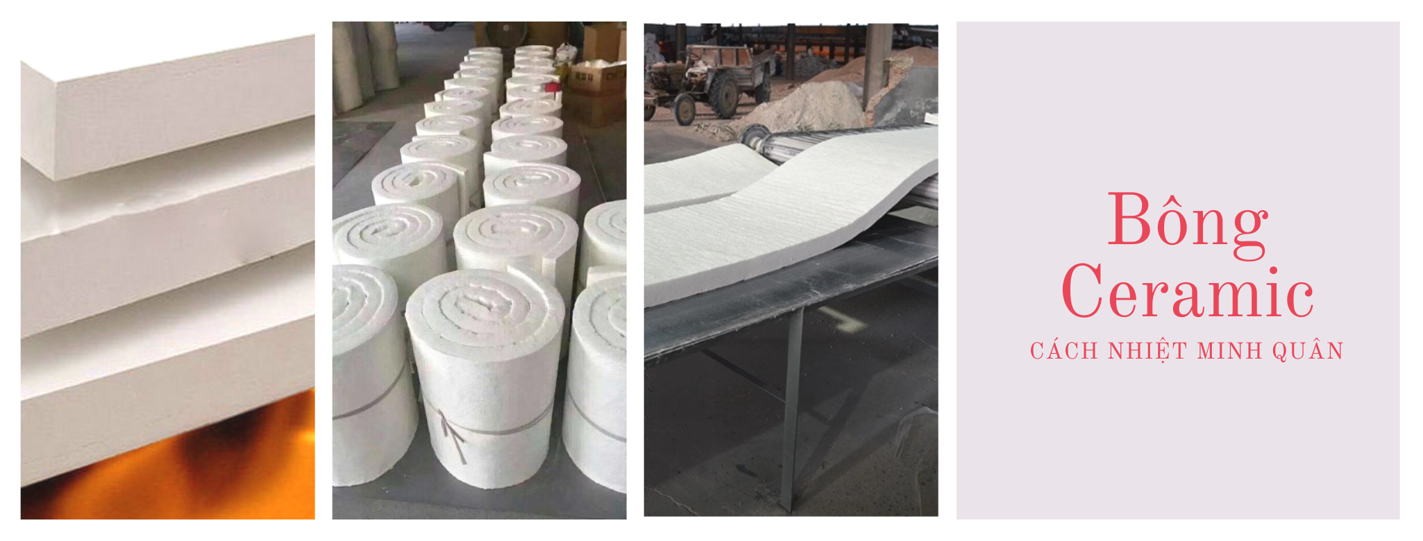 BÔNG CERAMIC CHỊU NHIỆT