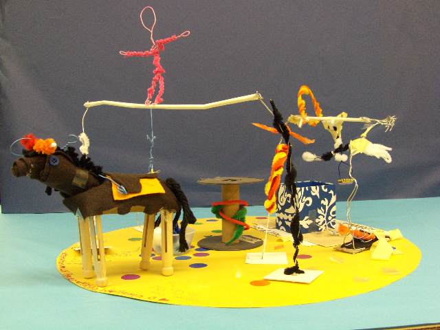 Nancy's Art Fancies: Calder Circus Project