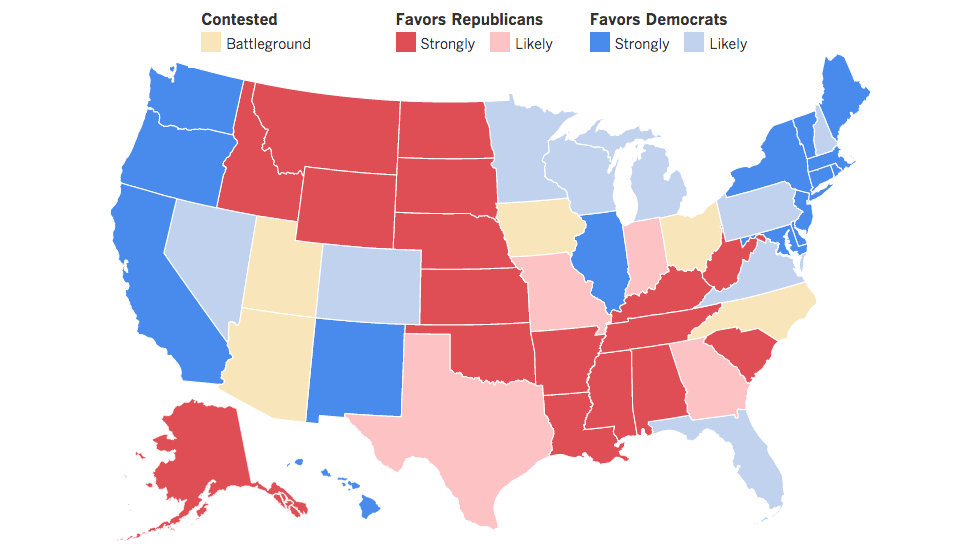 Ad Orientem: The Latest Electoral Map