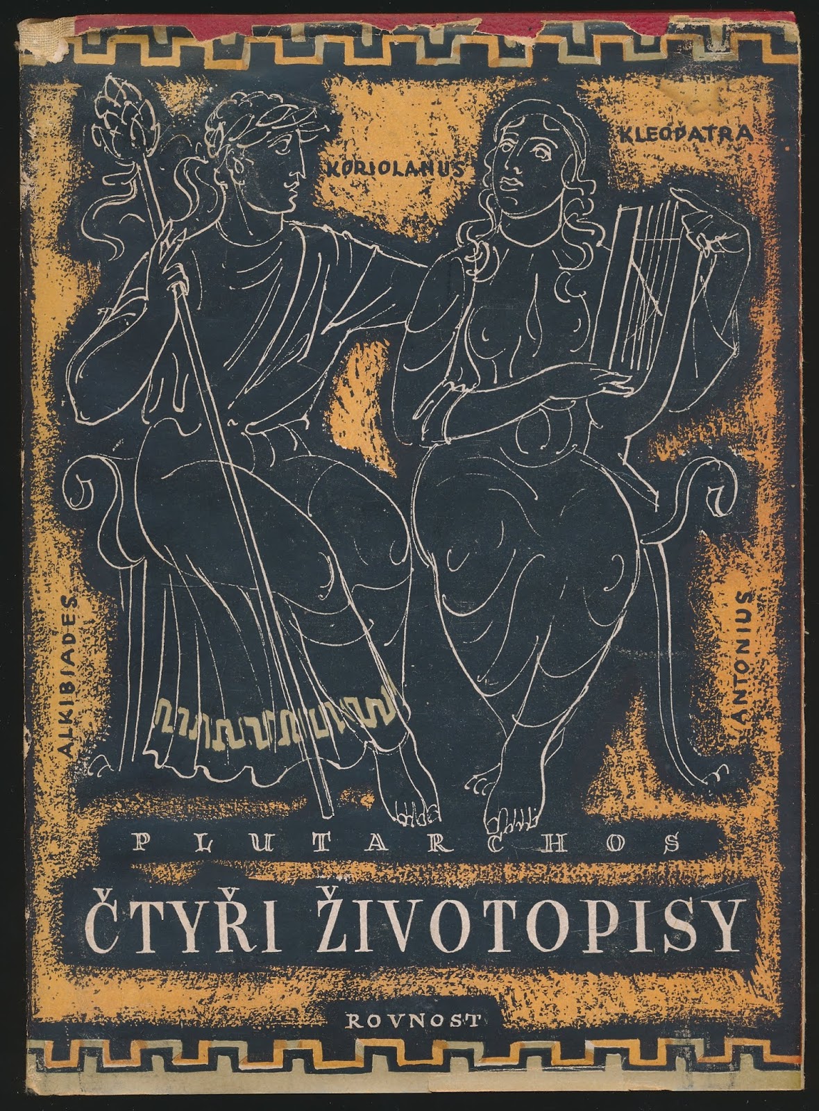 antikvariát STARÉ DOBRÉ: PLUTARCHOS - ČTYŘI ŽIVOTOPISY