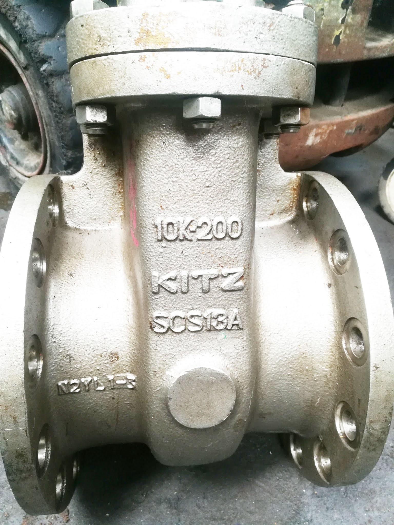 Products: gate valve 10k-200 KITZ stainless scs13A from Japan