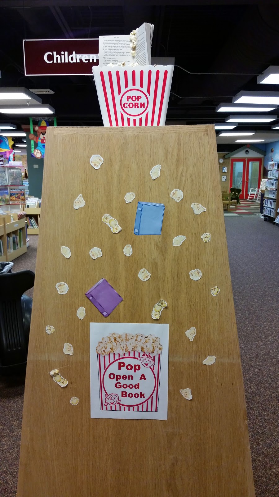 Display Lit: Pop Open a Good Book