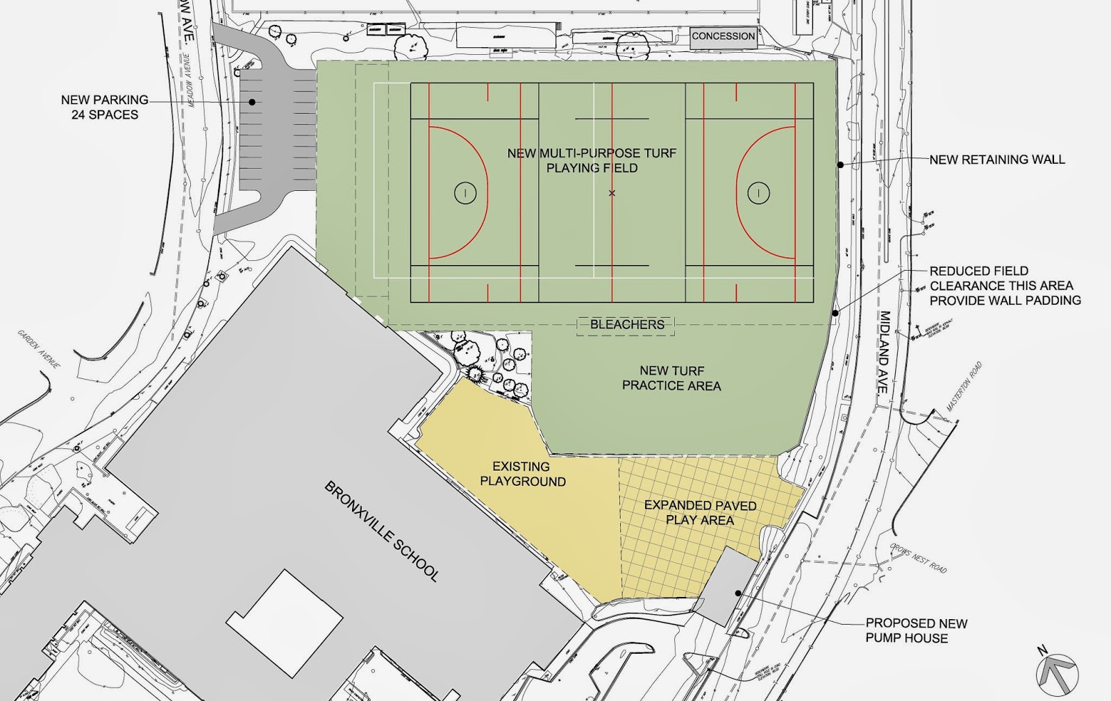 Across the Bronxville Schools: Artificial Turf for Hayes Field Proposed