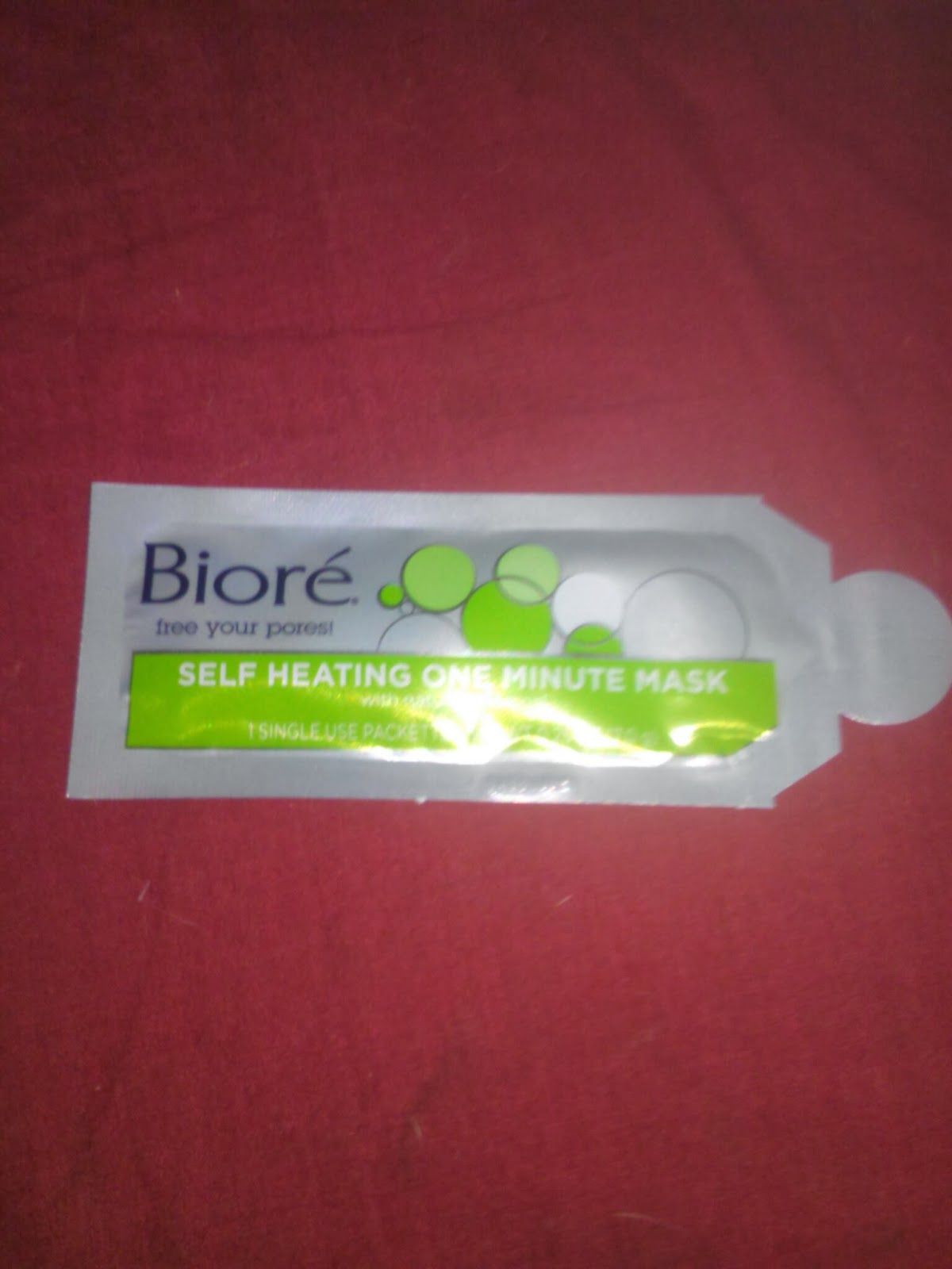 Allure by Amy - A Beautiful You : Biore - Self Heating One Minute Mask