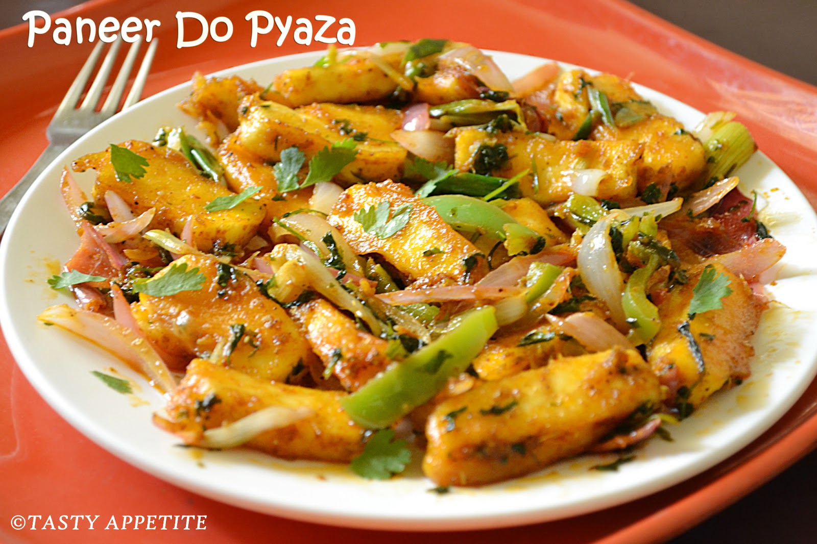 How to make Paneer Do Pyaza ( dry ) – North Indian Style recipe / Step ...