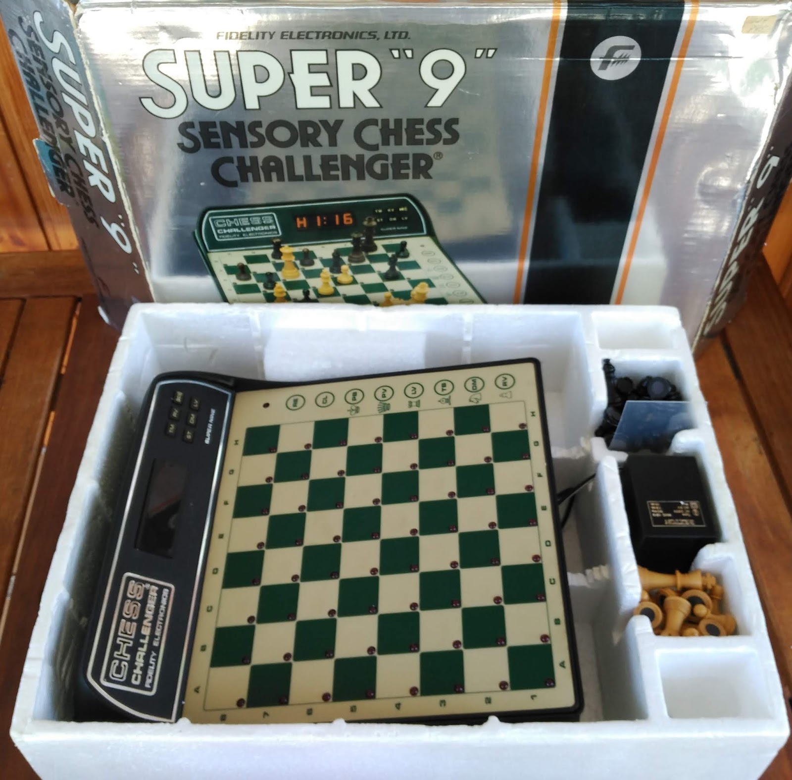 Retro Ordenadores Orty: Fidelity Sensory Chess Challenger Super "9 ...