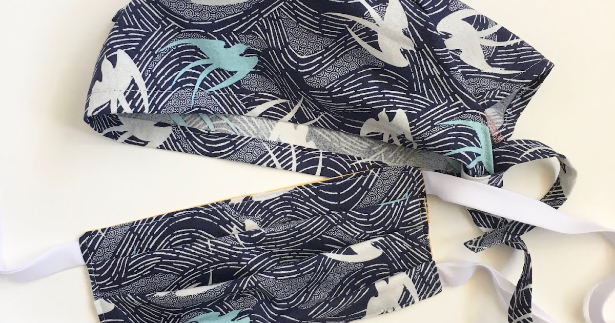 Twelve Bees Handmade: Surgical Cap and Fabric Mask Sewing Patterns