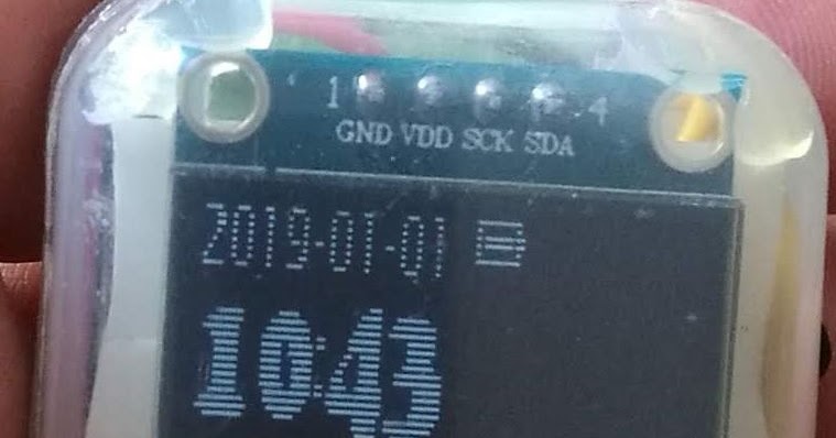 My projects: Digital Wrist Watch using AtTiny85