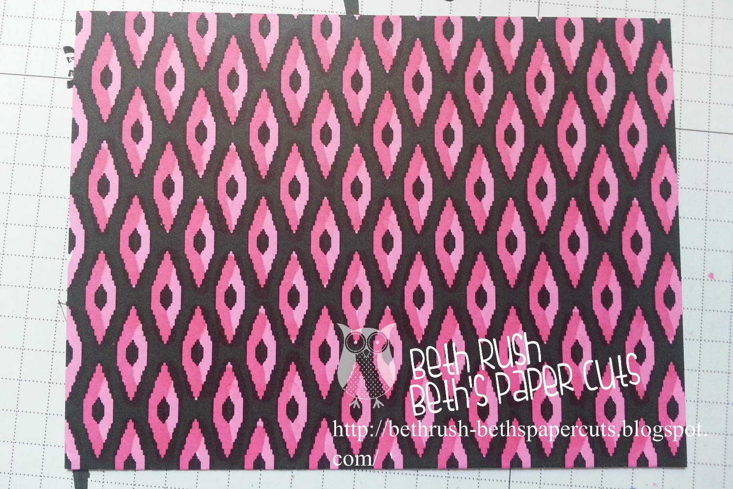 Beth's Paper Cuts: Using Blendabilities on Designer Series Paper