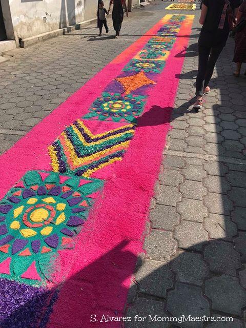 Mommy Maestra: Guatemalan Alfombras During Semana Santa