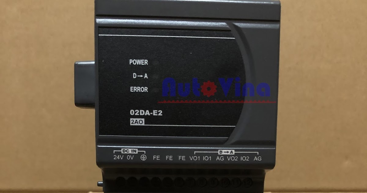 DVP02DA-E2 Module PLC Delta | Delta - Mitsubishi - Siemens