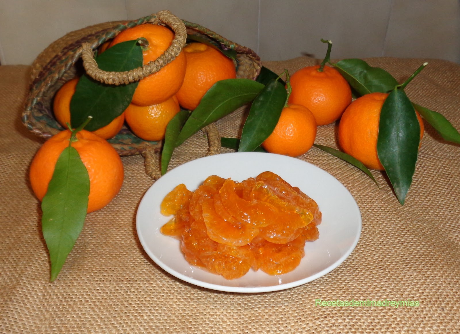 RECETAS DE MI MADRE Y MIAS: Mandarina confitadas