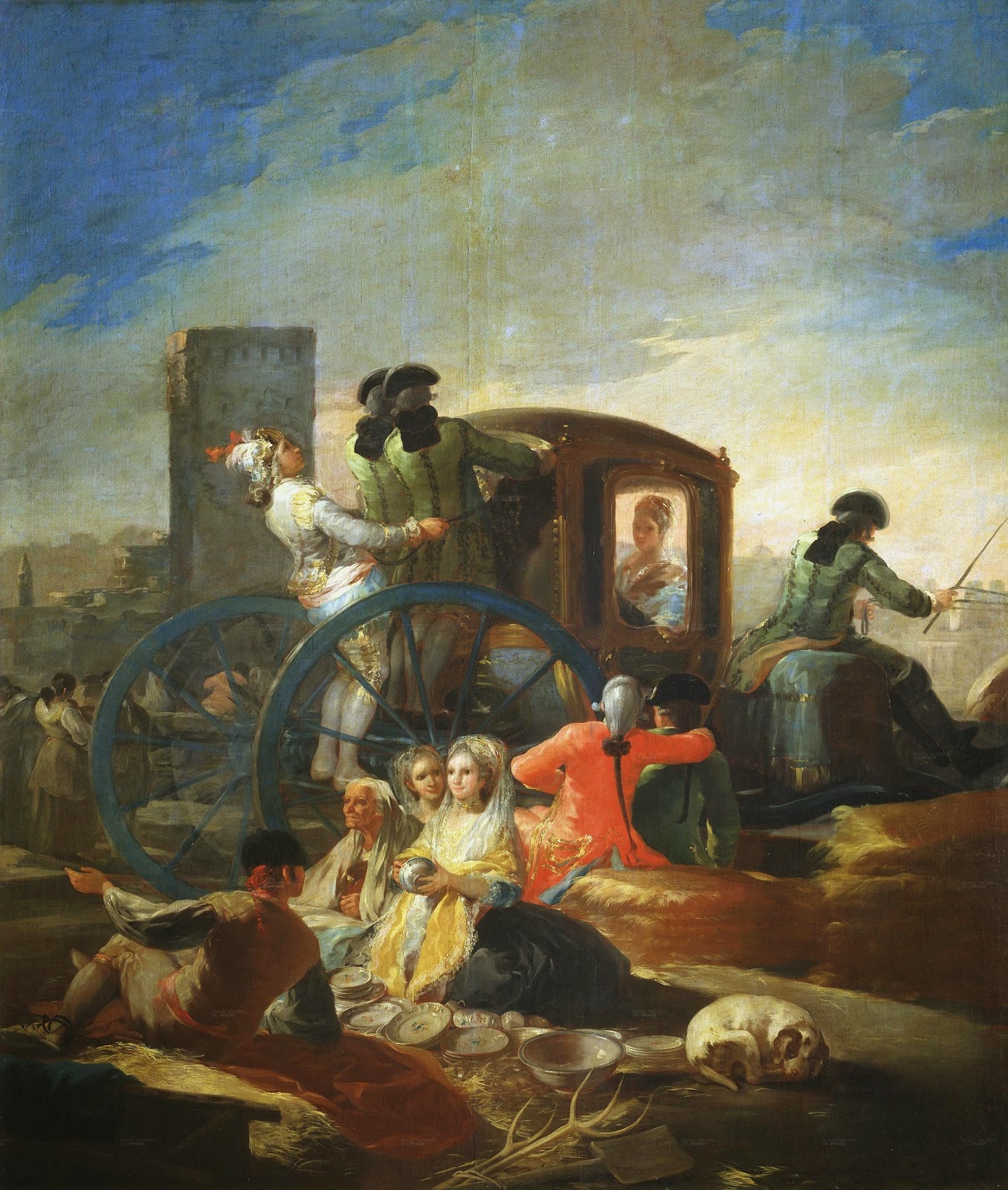 MADRID CON ENCANTO: Goya en Madrid. Cartones para tapices.Museo del Prado