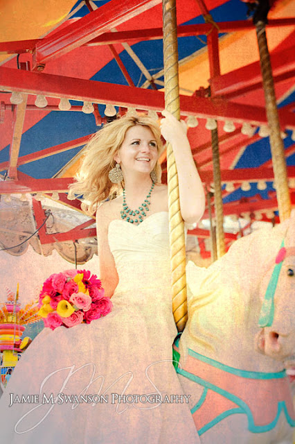Bank of Flowers: County Fair Wedding Shoot