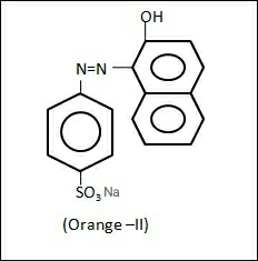 orange-II dye or 2-naphthol orange or β-NAPHTHOL ORANGE - mono-azo ...