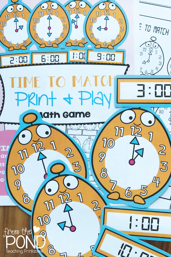 Matching analog and digital time to the hour | From the Pond