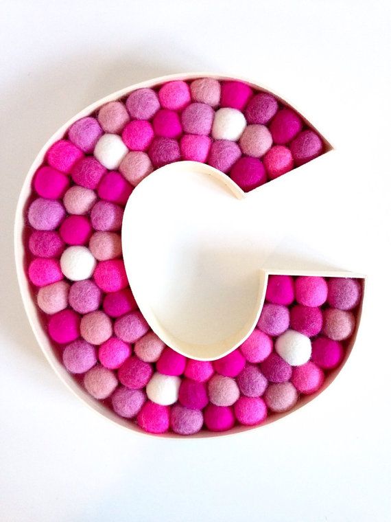 Letter C Wall Decor ~ Thankyou Letter