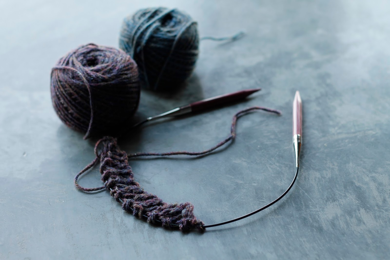 Bark and Purl: Flicker cowl