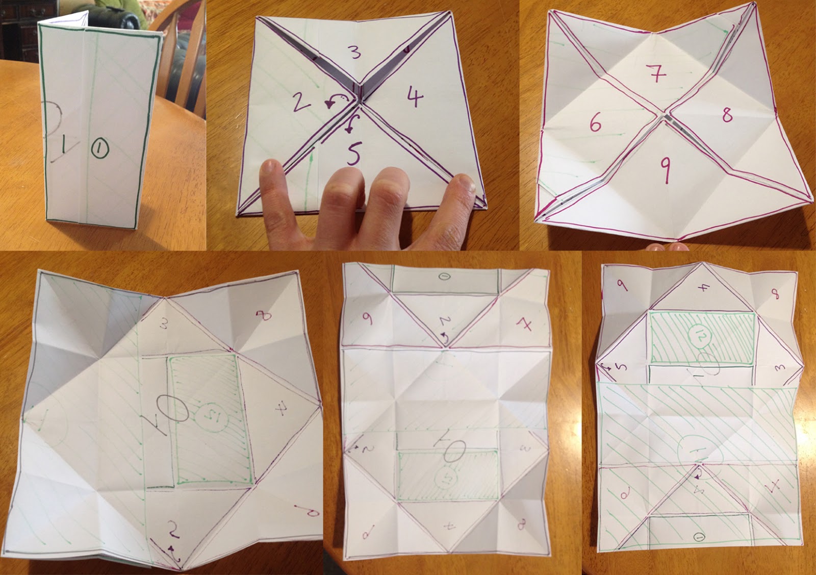 Collaborative Practice 7002MALSAD: Publication folding experimentation.