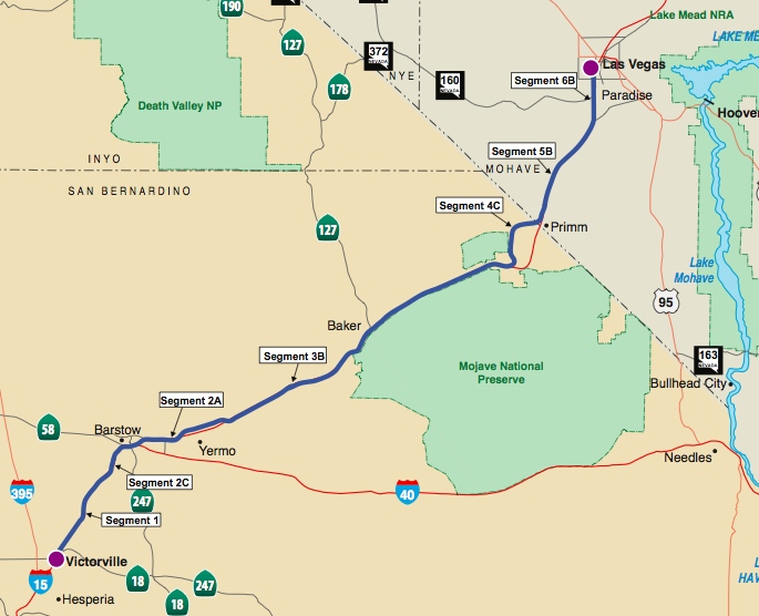 American News Broadcasting: DesertXpress project to California faces ...