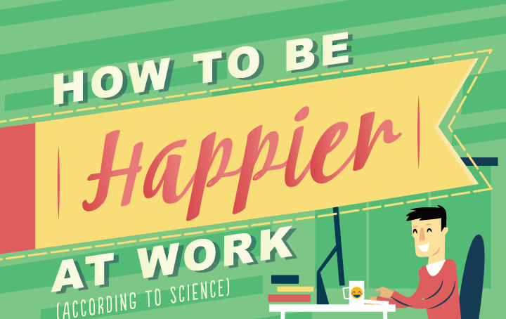How to be Happier at Work (according to science) - #infographic / Digital Information World
