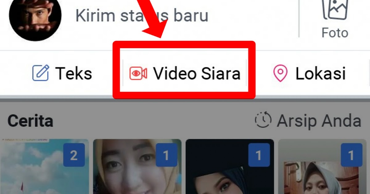 Cara Mudah Live Streaming Di Facebook Menggunakan Hp Android - Cindri Yanto