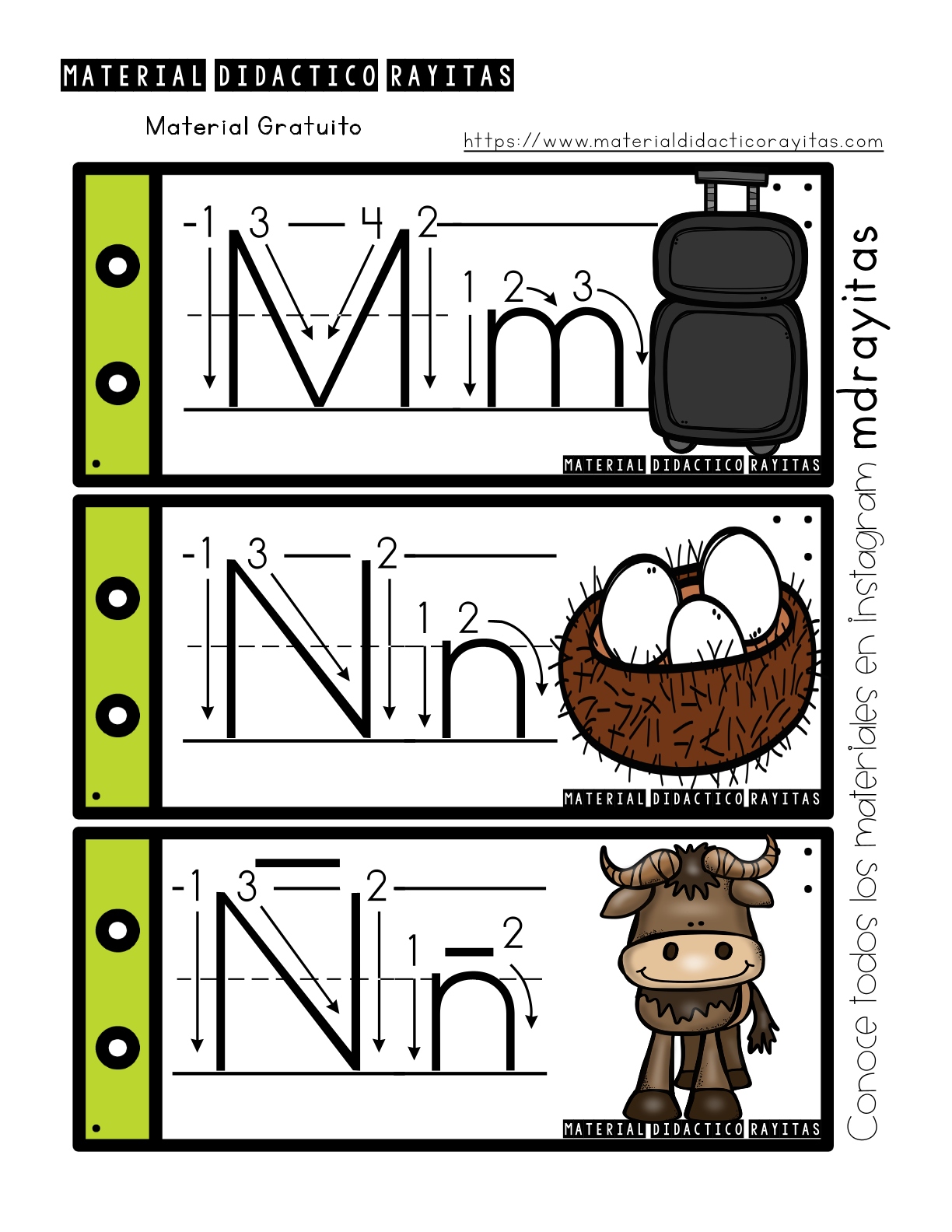 Trazos del Abecedario | Materiales Educativos para Maestras