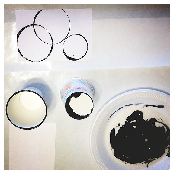 Not-So-SAHM: Artworks: Circle Printing