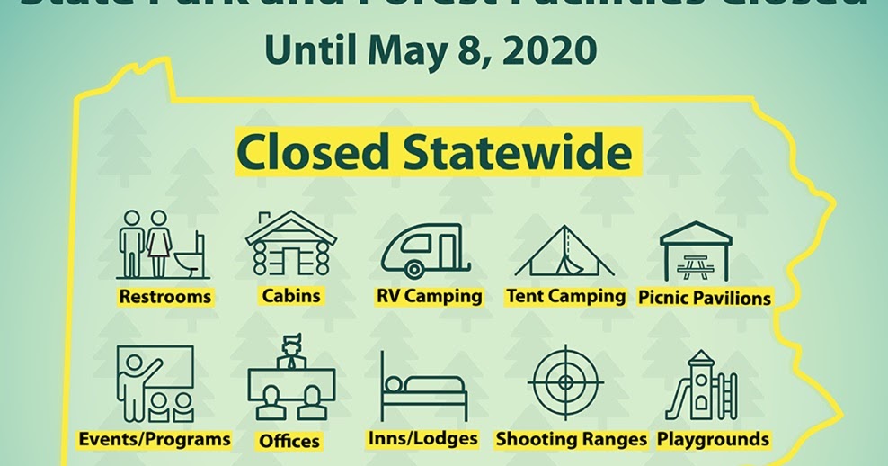 PA Environment Digest Blog: DCNR Extends Facility Closure Thru May 8 ...