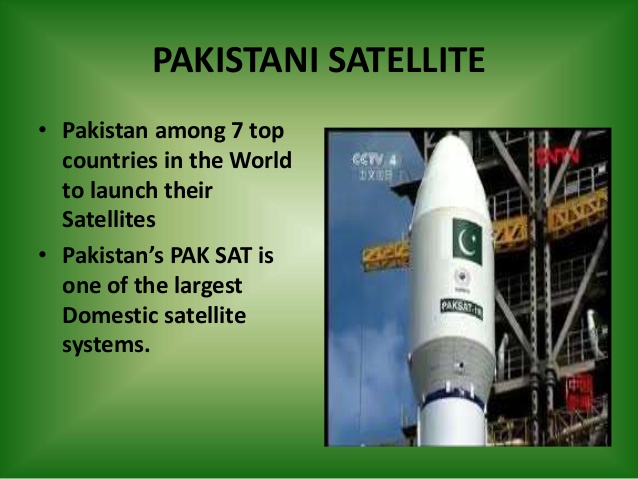Do you know !!!! Number of satellites of Pakistan in space