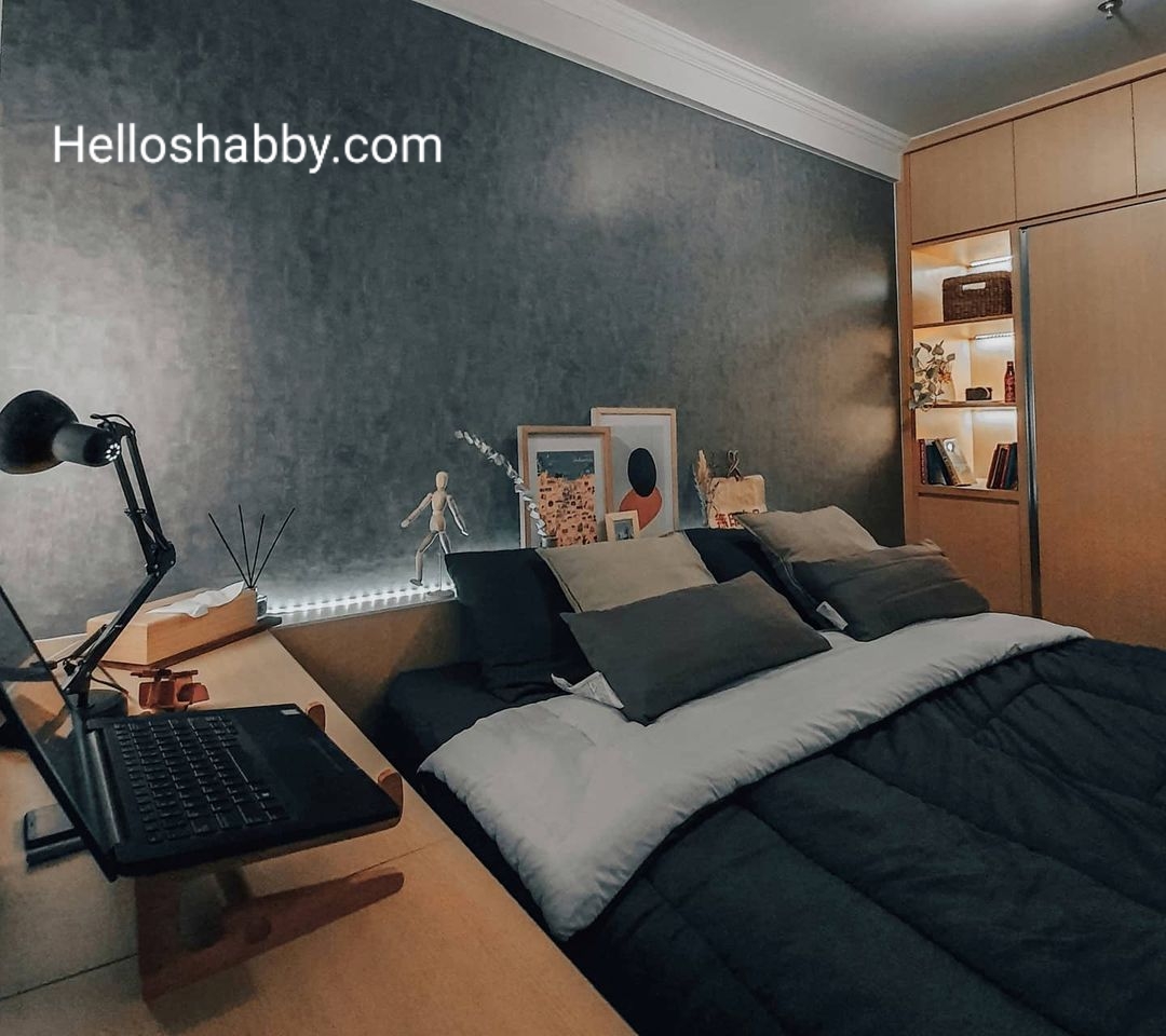 6 Desain Dinding Kamar Tidur Minimalis Kreatif 2021 ~ HelloShabby.com ...