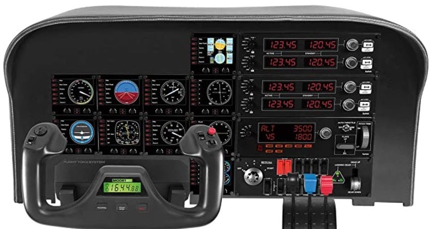 FlySim&Real: Flight Simulator: Volantini, joystick e Pedaliere