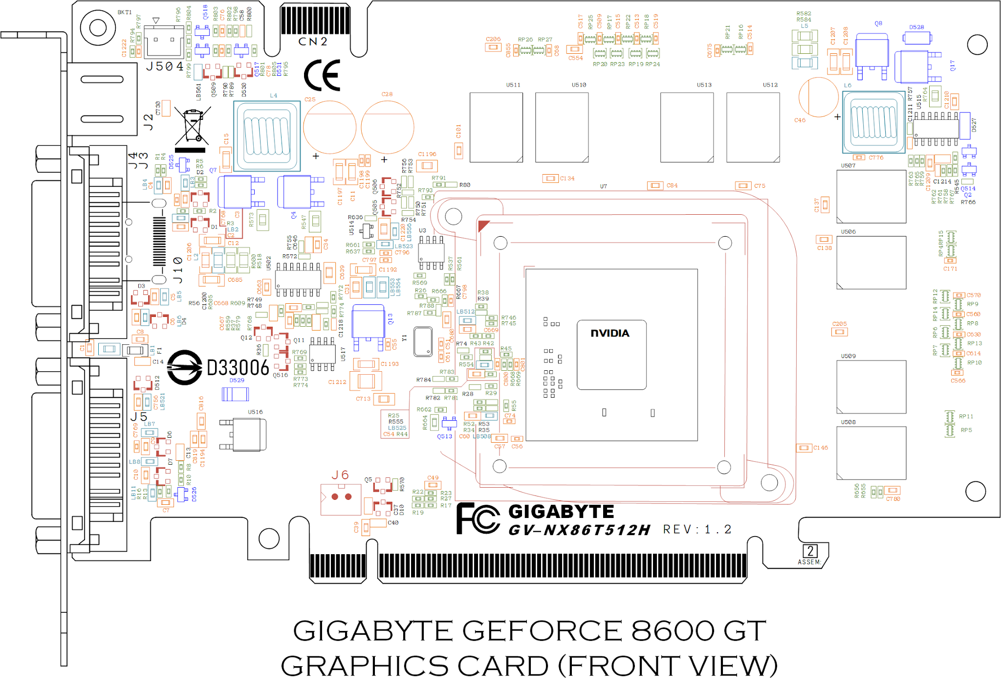 The Art of PCB Reverse Engineering: Tools & Techniques: GeForce 8600 GT ...