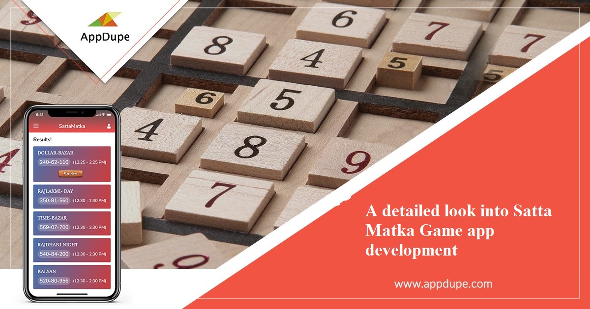 A detailed look into Satta Matka Game app development