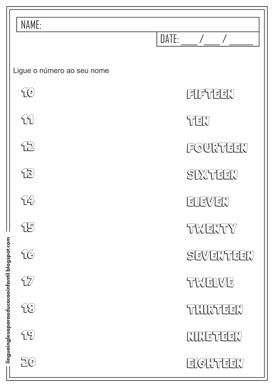 Décimo Segundo Em Ingles - BRUNIV