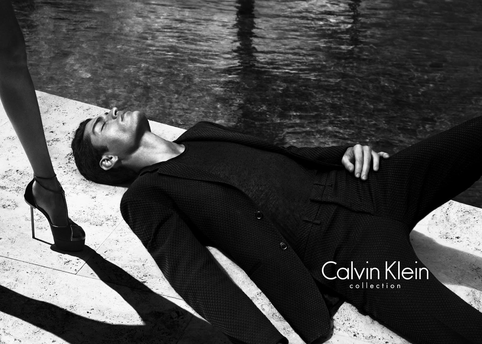 Ad Campaign: Calvin Klein Collection S/S 2012: Lara Stone & Tyson ...