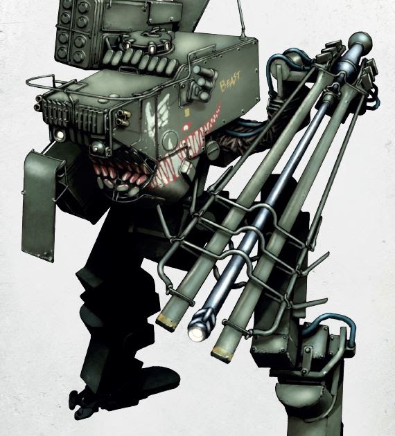 Bloodbeard's Garage: Review: Gamma Wolves - Post-Apocalyptic Mecha Warfare