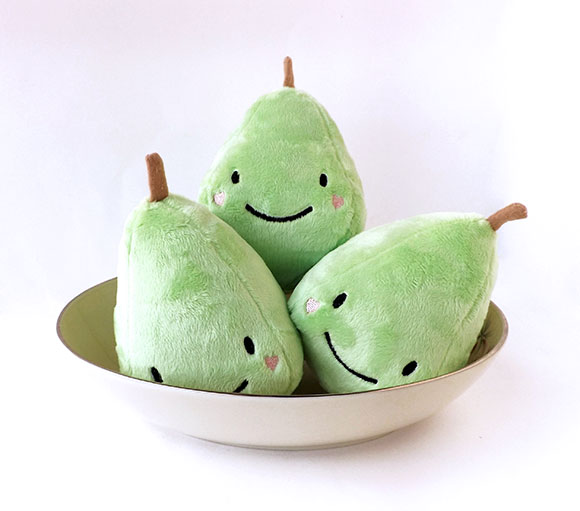 ClaireSanders.net: Plush Pears