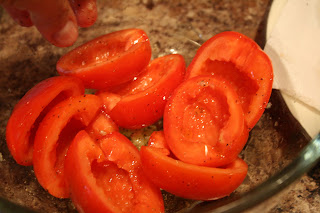 Things I Like To Make: Roasted Tomatoes with Garlic, Gargonzola Cheese ...