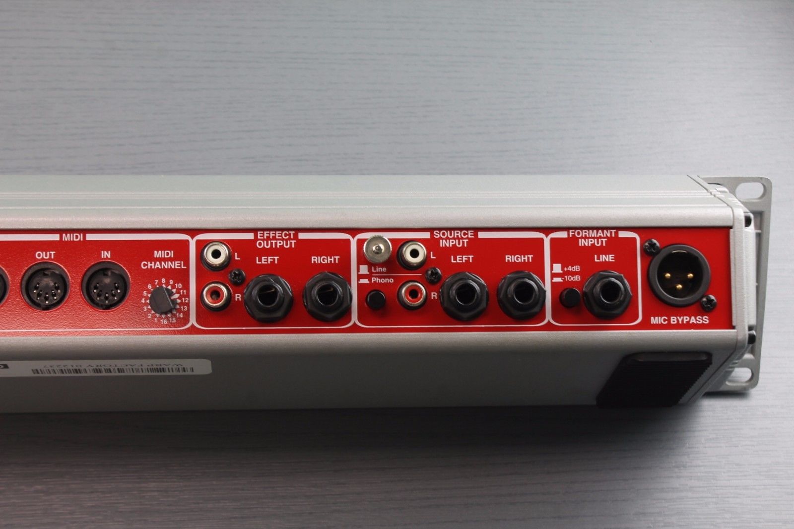 MATRIXSYNTH: Electrix Warp Factory Vocoder