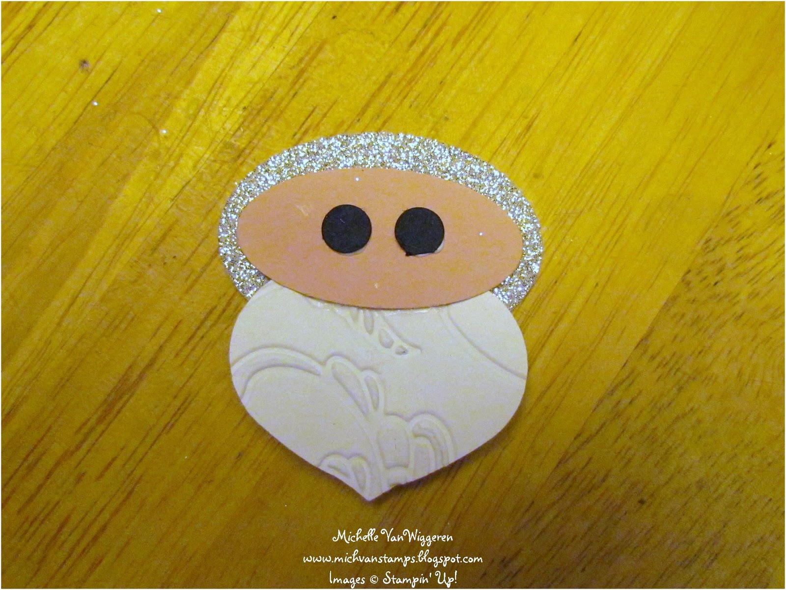 Michelle's Great Paper Chase: Santa Punch Art Tutorial
