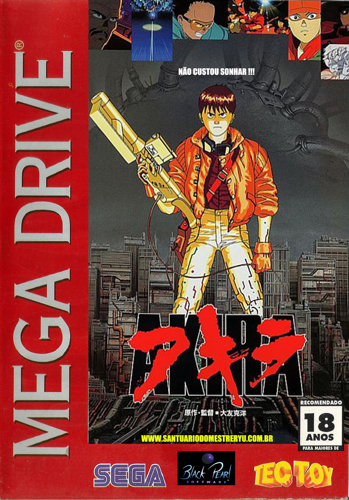 Santuário do Mestre Ryu: [História dos Videogames] Akira: O jogo de ...