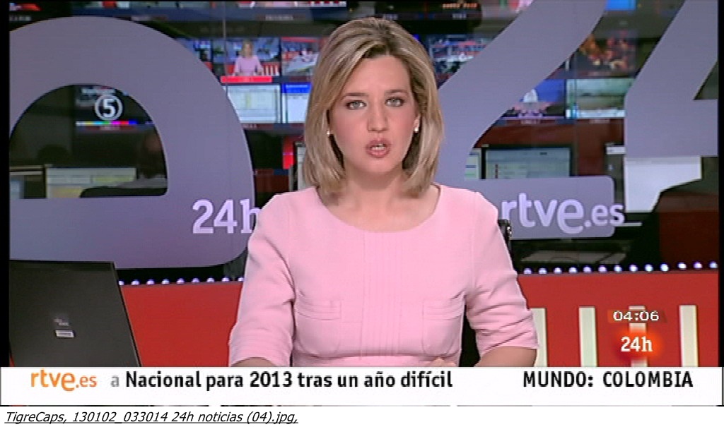 El Baúl de las Famosas: Conchin Fernandez ''noticias noche'' 1/01