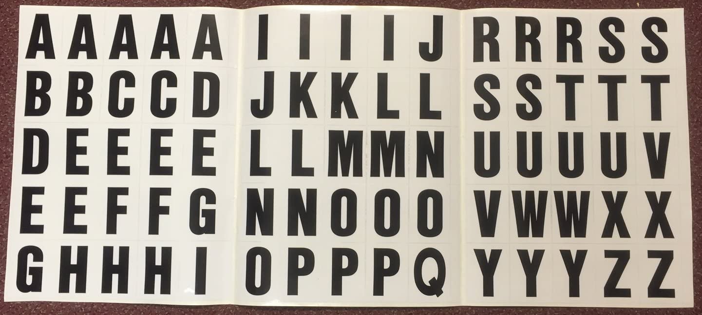 Vinyl Letter Stickers ~ Thankyou Letter