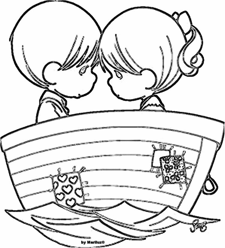 Creaciones Mariluz: SAN VALENTÍN - Dibujos y patrones de PRECIOUS MOMENTS®