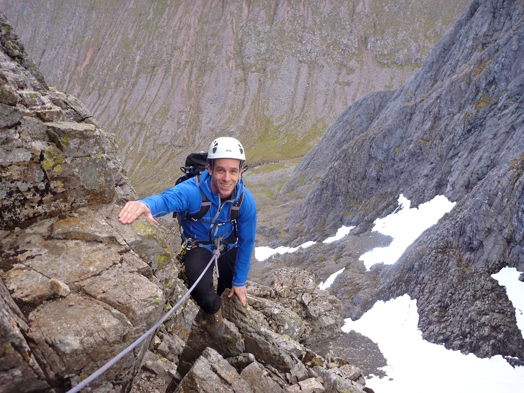Alan Halewood: Tower Ridge and Ledge Route