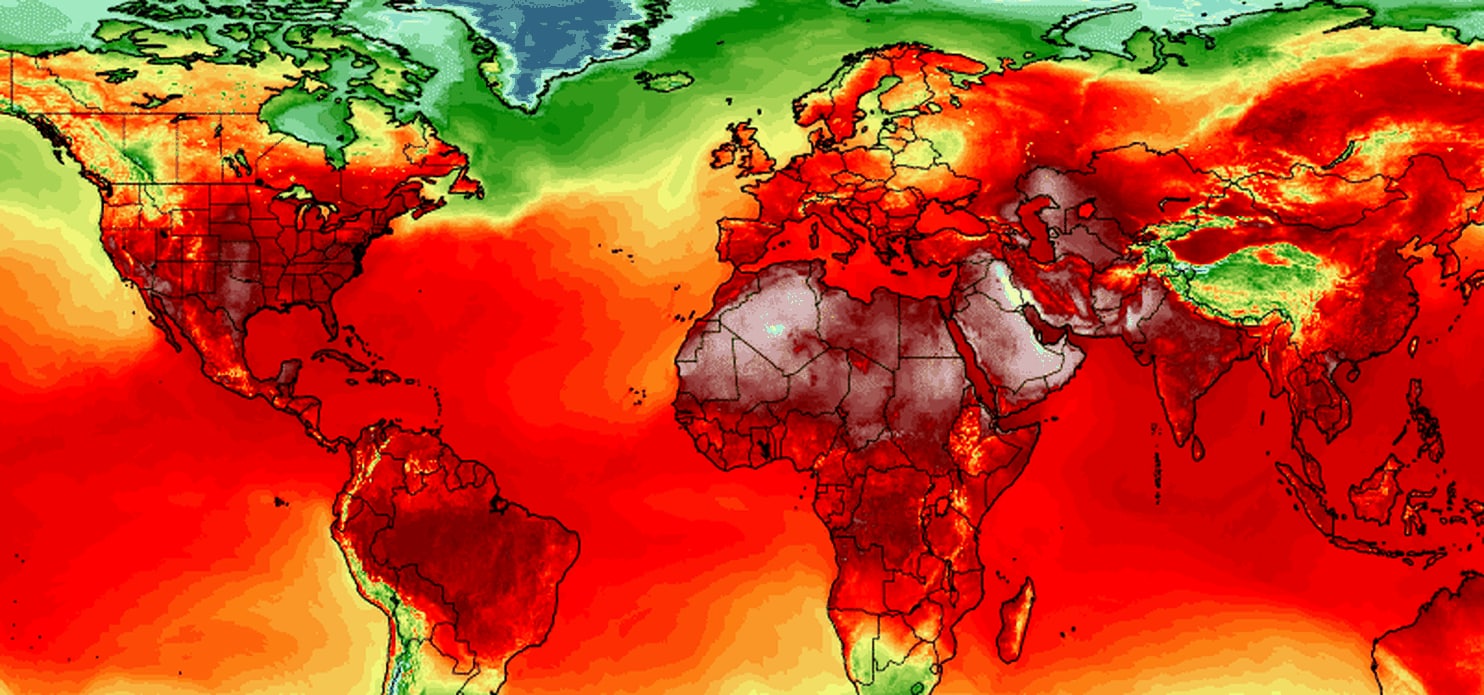 Liebe das Ganze, weil das Ganze Liebe ist: Wetterchaos: Die Hitzewelle ...